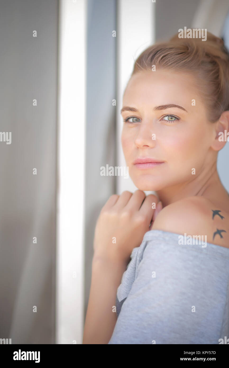 Beautiful attractive human being people female hi-res stock photography ...