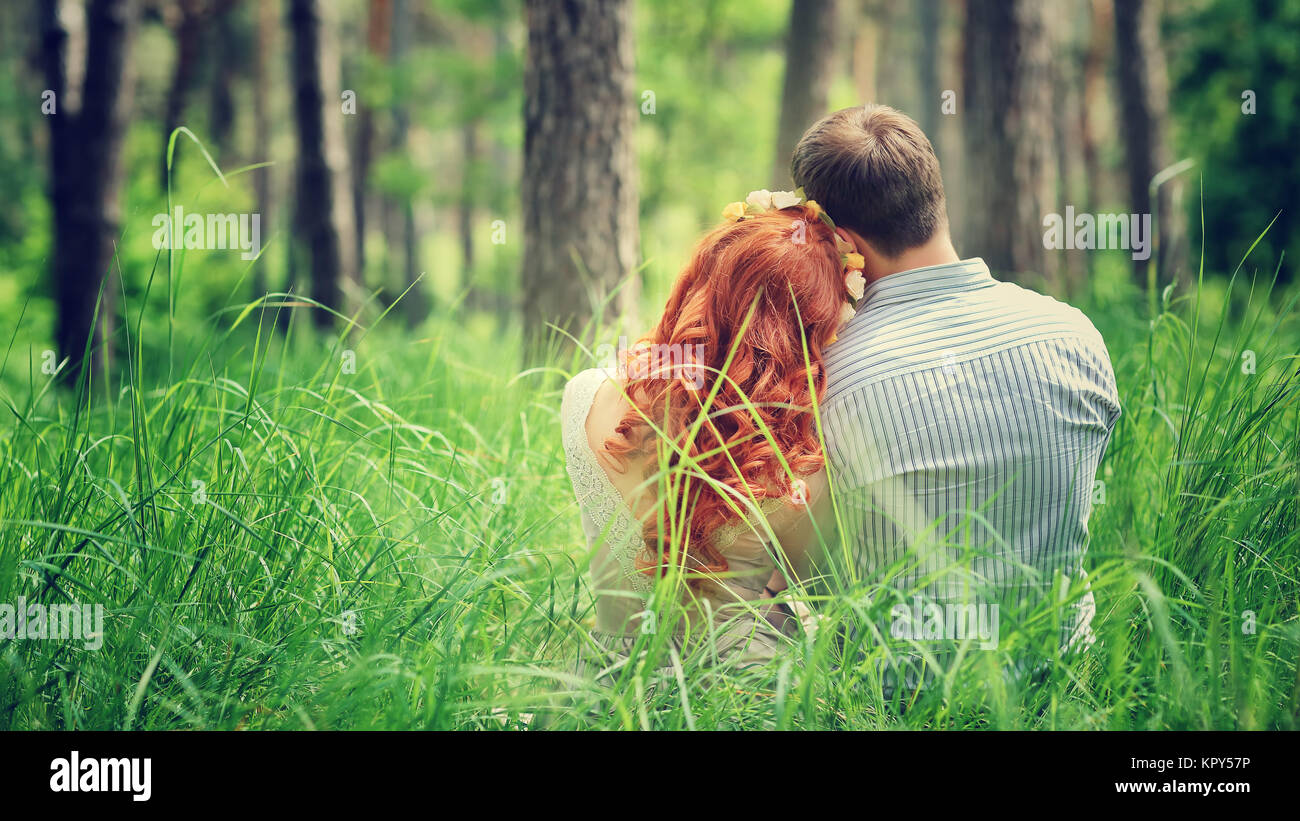 Gentle loving couple Stock Photo - Alamy