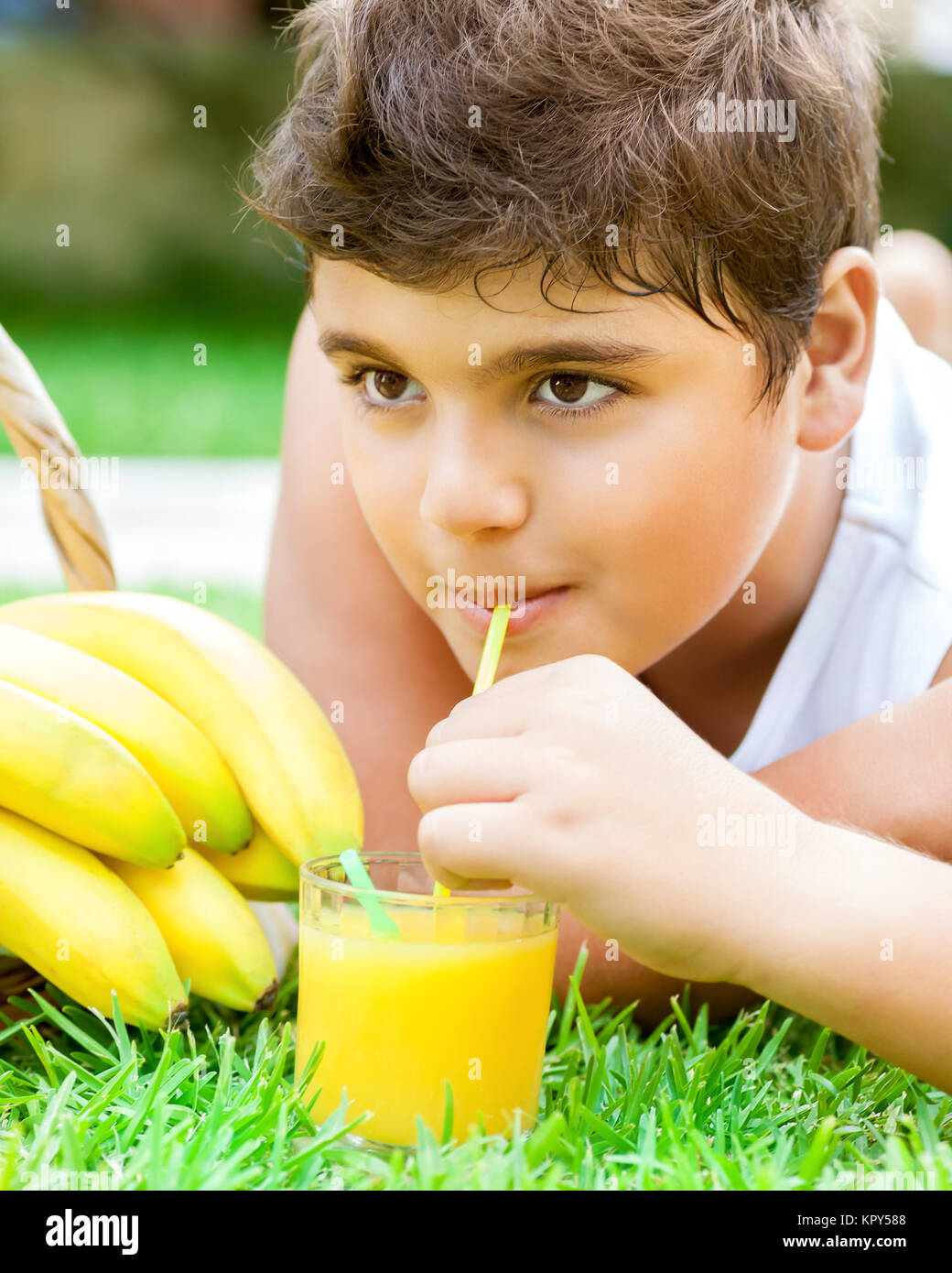 Healthy boy hi-res stock photography and images - Alamy