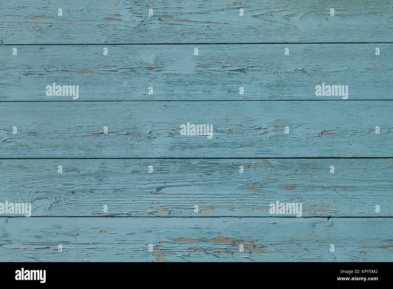 A weathered wall made with cyan painted wood panels Stock Photo - Alamy