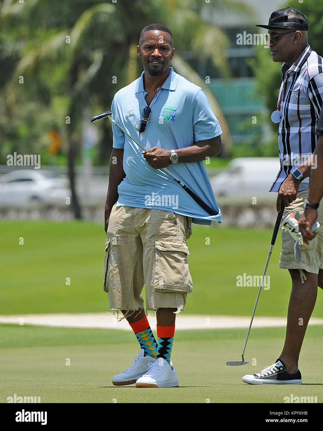 MIAMI BEACH, FL - JUNE 20: Jamie Fox attends Celebrity Golf Tournament ...