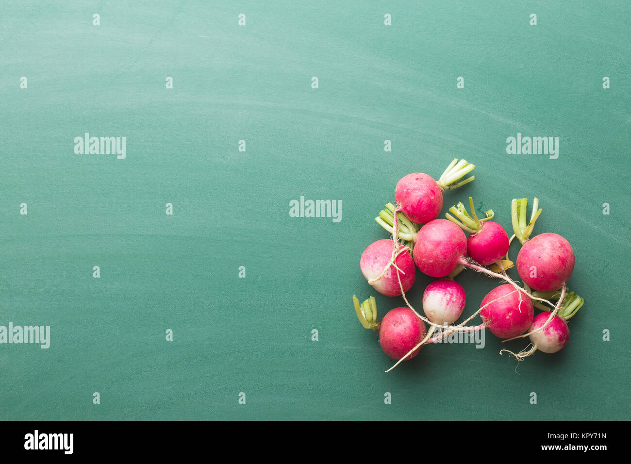 Fresh radishes vegetable Stock Photo - Alamy