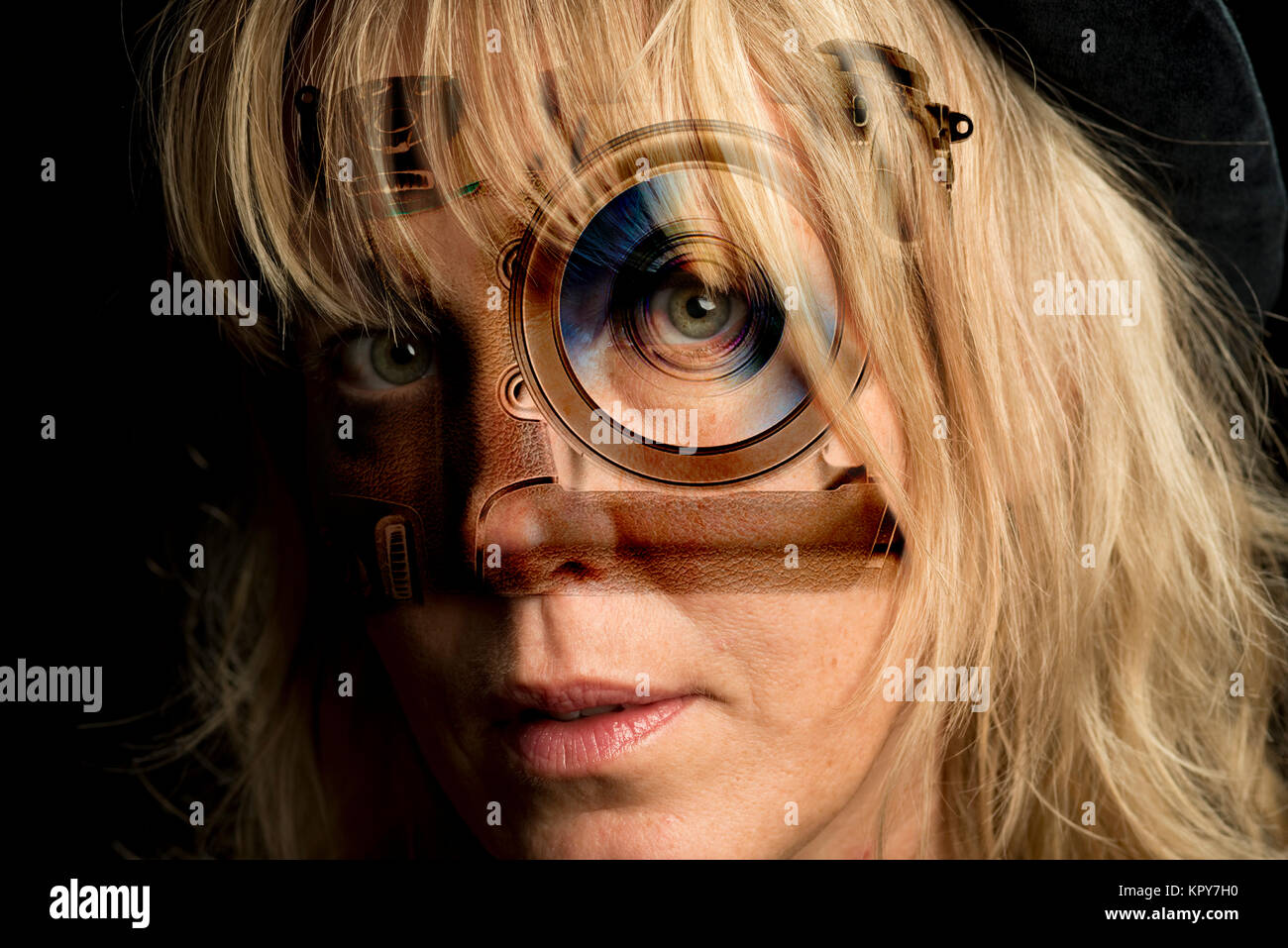 Face With Monocle High Resolution Stock Photography and Images - Alamy