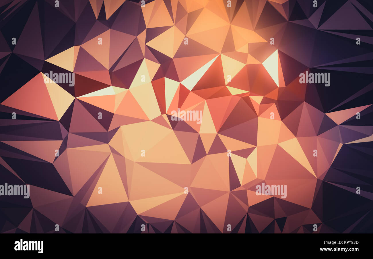 Abstract low poly background, geometry triangle Stock Photo - Alamy