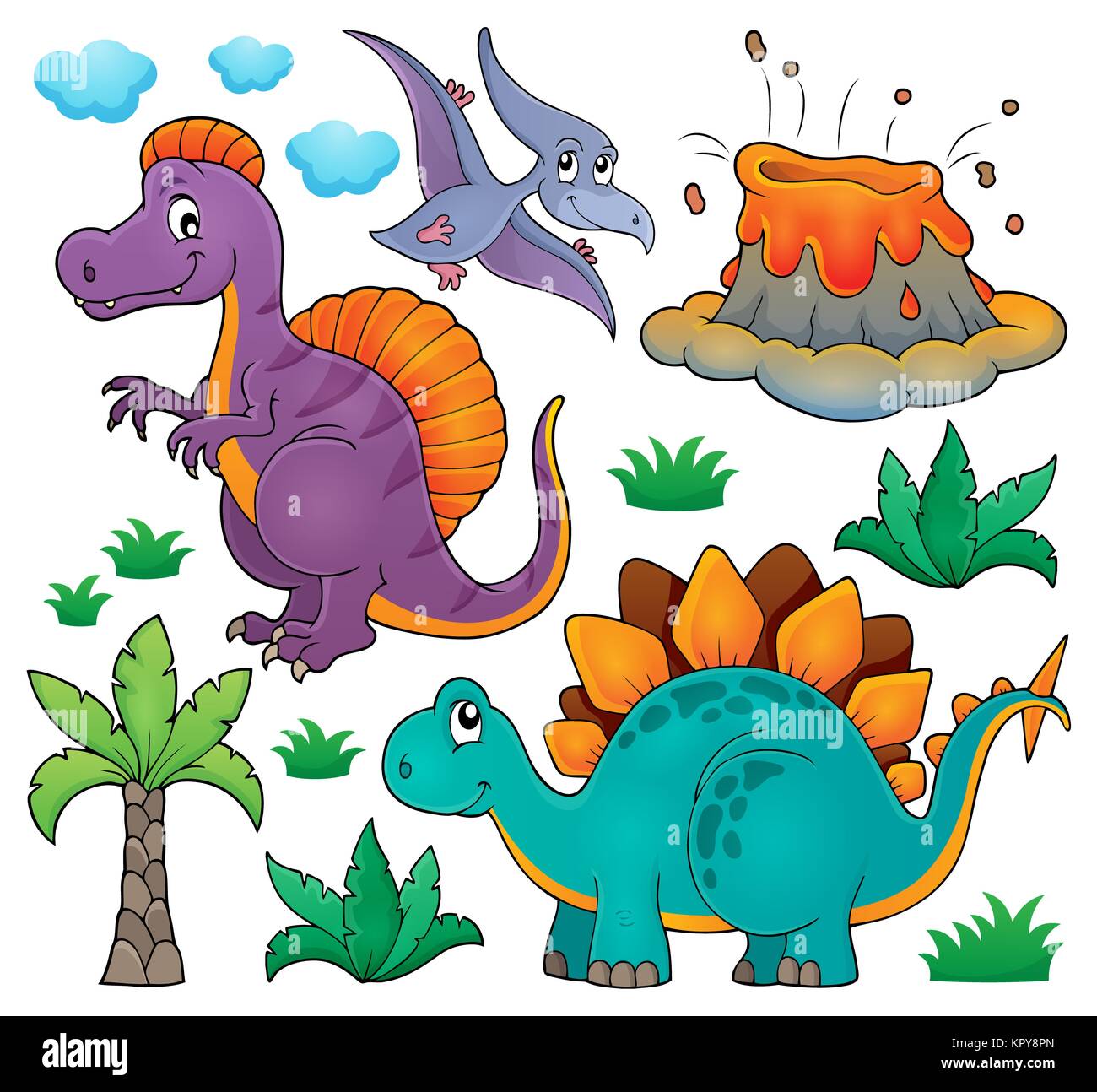 Artwork spinosaurus dinosaur hi-res stock photography and images - Alamy