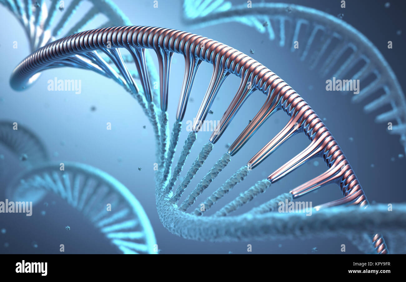 DNA Genetic Engineering Stock Photo - Alamy