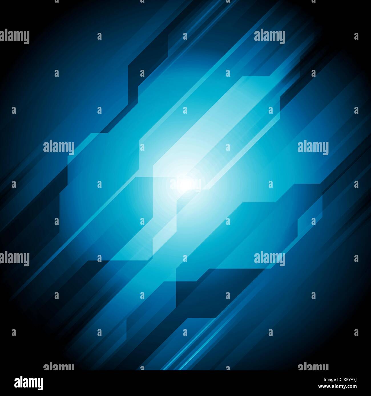 Abstract blue hi tech layout background hi-res stock photography and ...