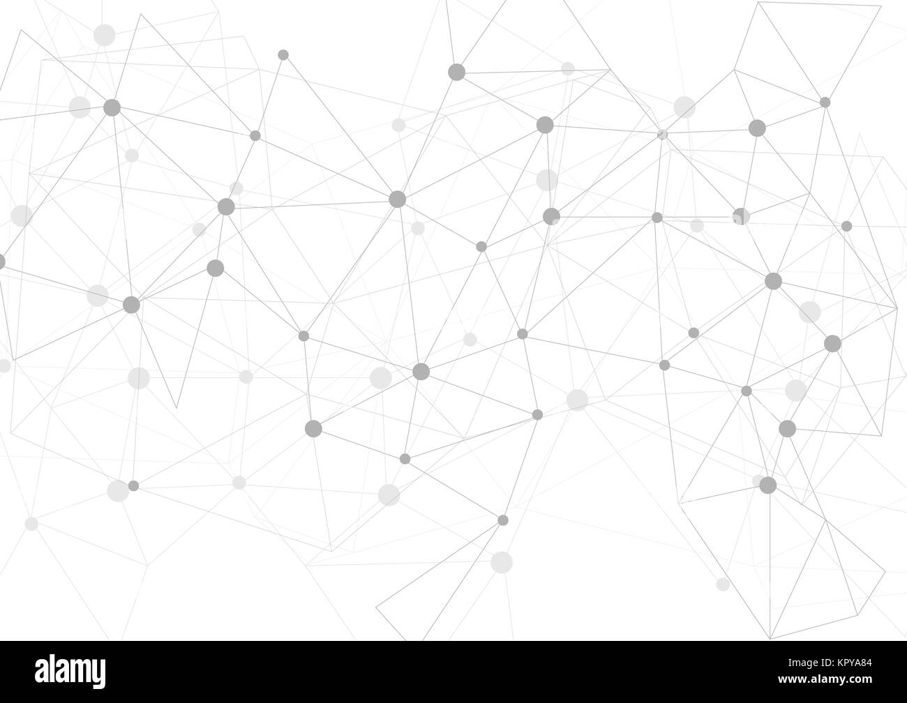 Light grey polygonal communication background Stock Photo - Alamy