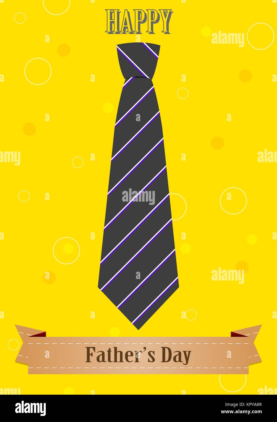 Father's Day abstract retro vintage background with tie Stock Photo - Alamy