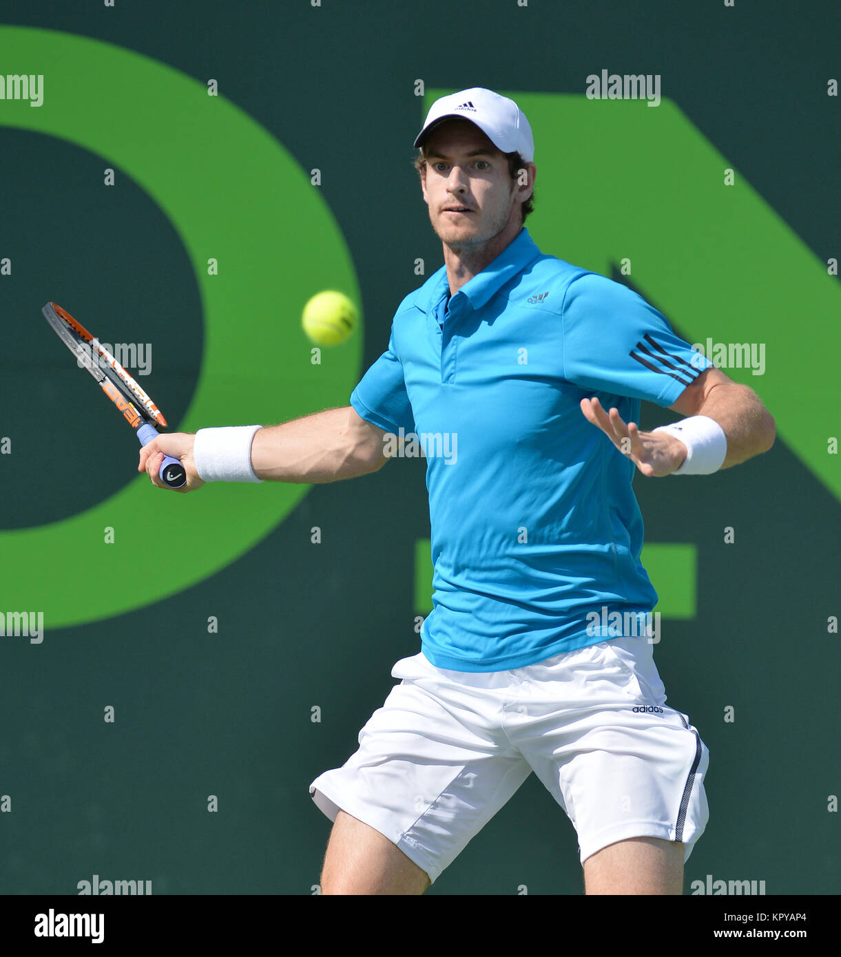 KEY BISCAYNE, FL - MARCH 26: Andy Murray during the Sony Open at the ...