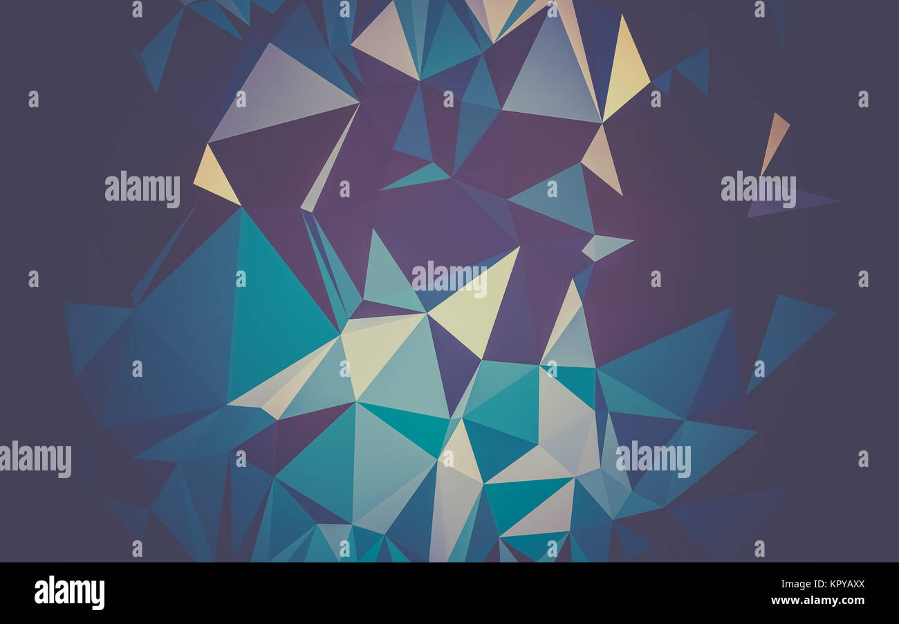 Abstract low poly background, geometry triangle Stock Photo - Alamy