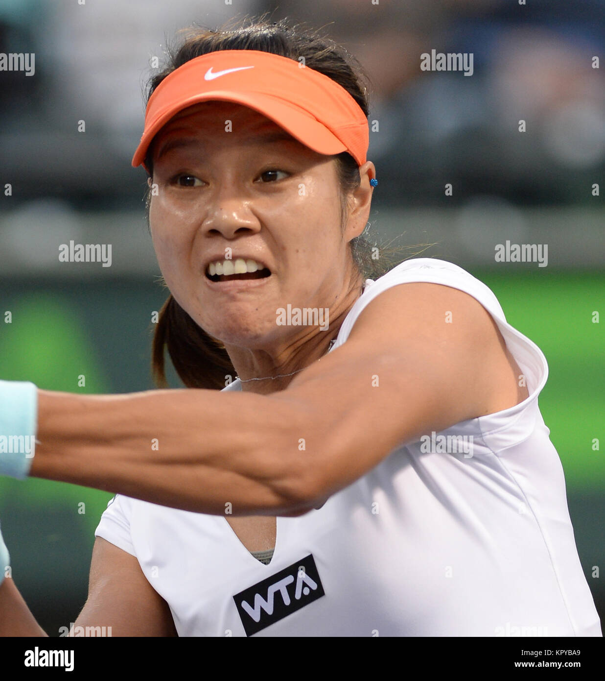 KEY BISCAYNE, FL - MARCH 26: Na Li during the Sony Open at the Crandon ...