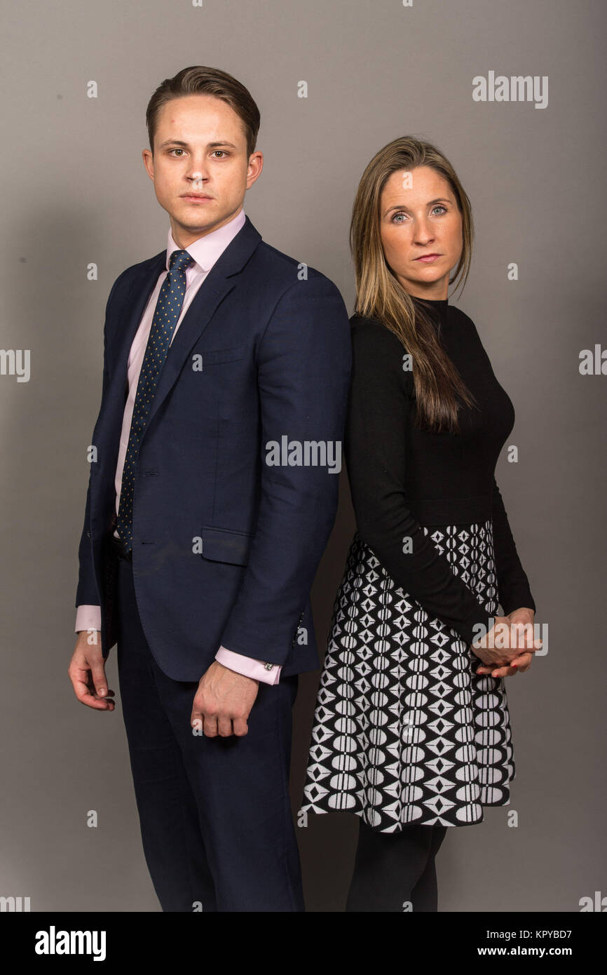 The Apprentice finalists James White and Sarah Lynn, who will fight it ...