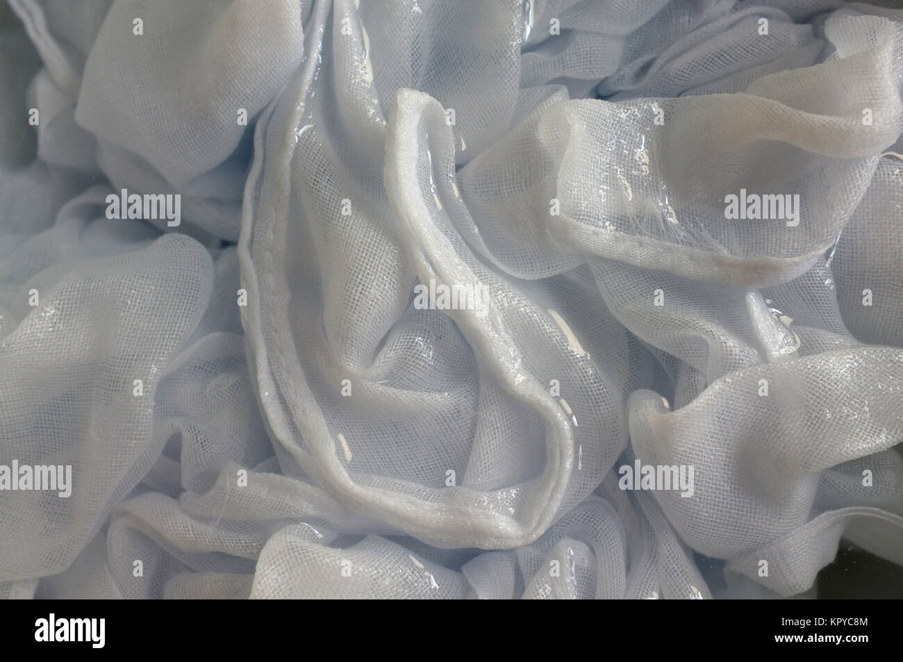 White fabric texture, textile, cloth Stock Photo - Alamy