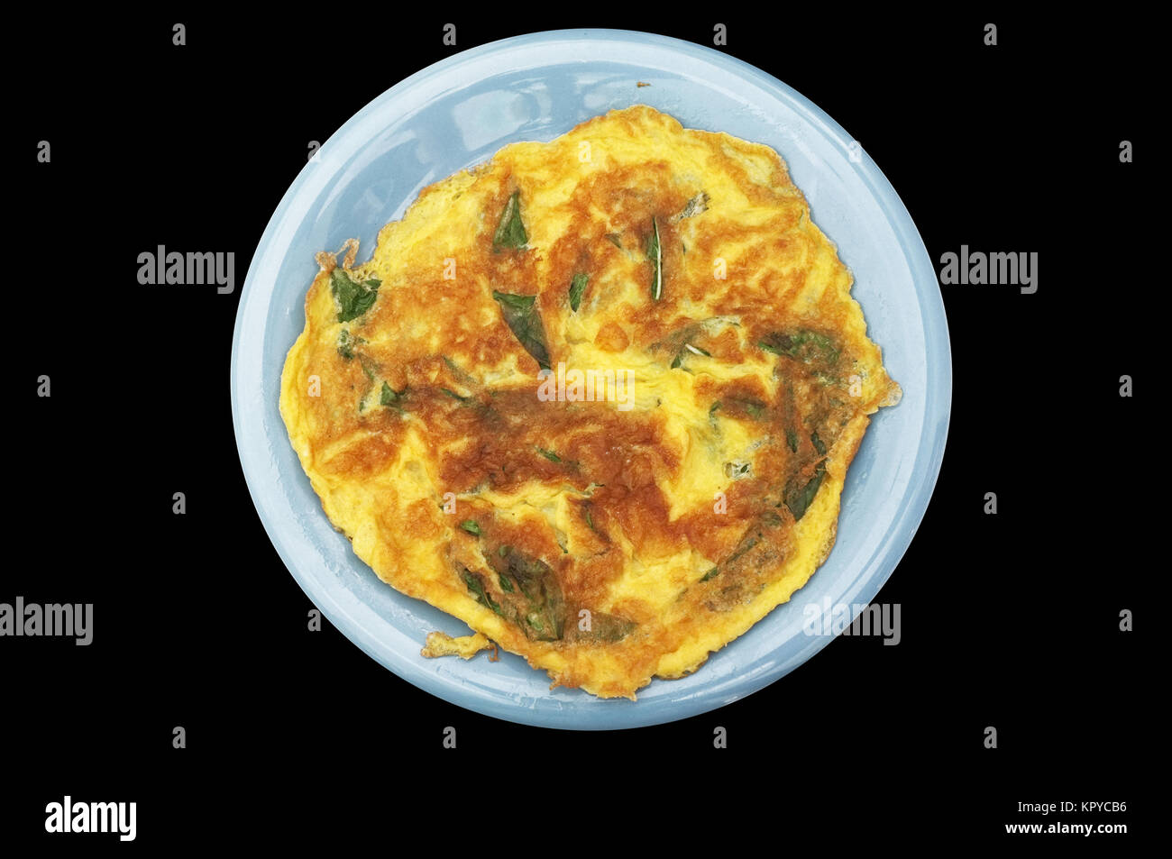 Omelet with mix vegetable Stock Photo - Alamy