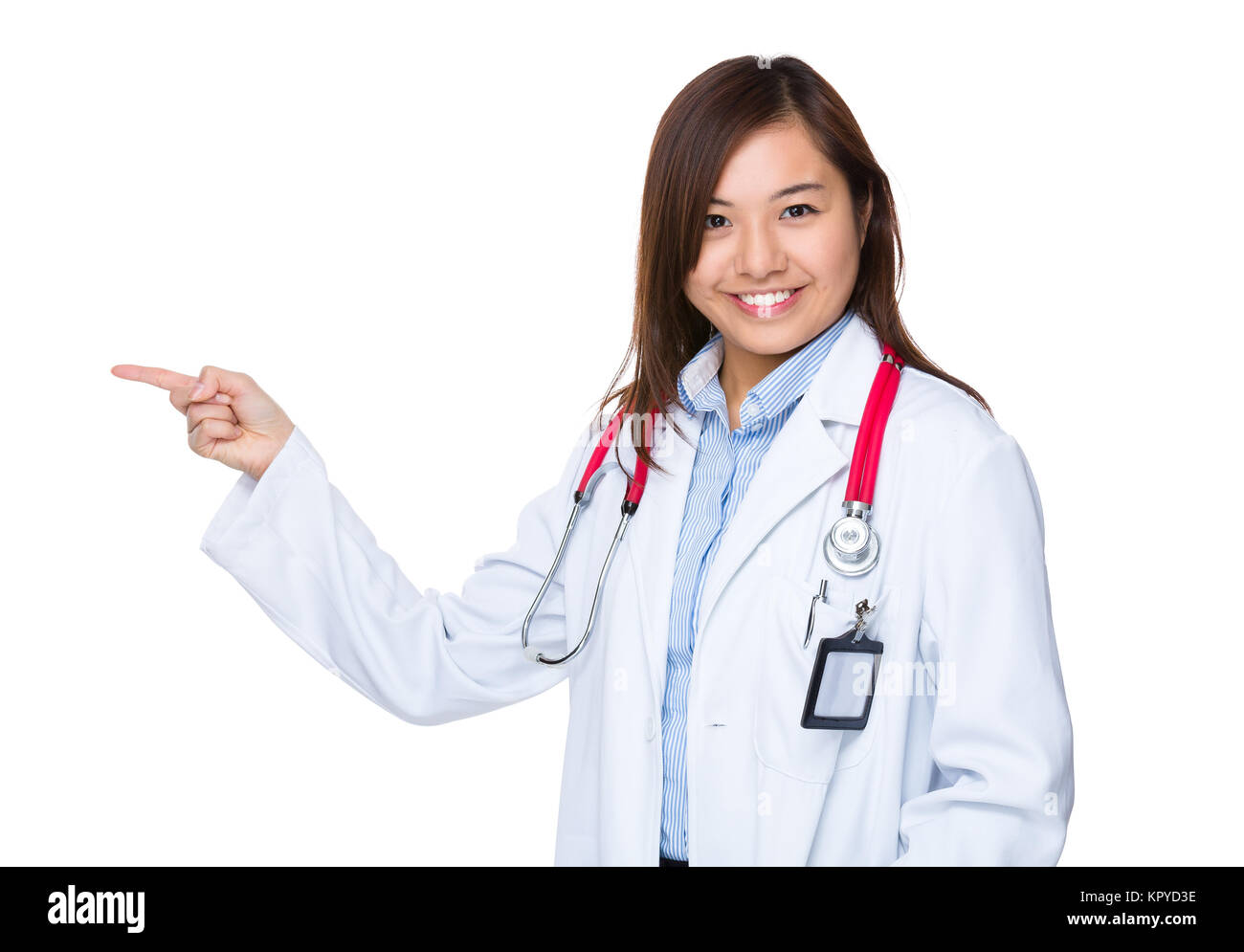 Doctor portrait direct hi-res stock photography and images - Alamy