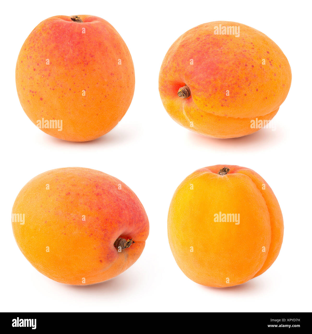 Fresh Yellow Apricot Stock Photo - Alamy