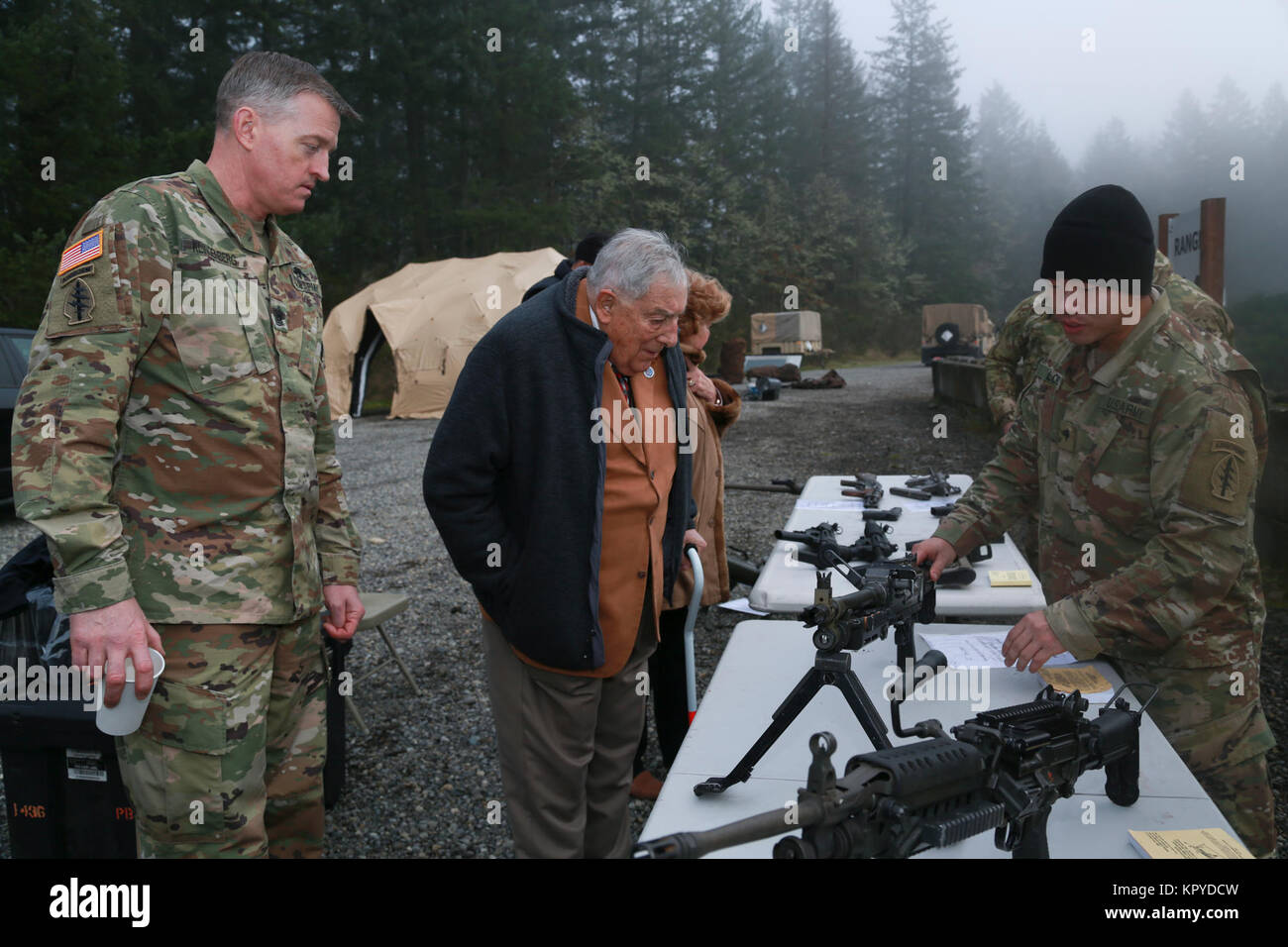 A Soldier from the 1st Special Forces Group (Airborne) shows World War ...