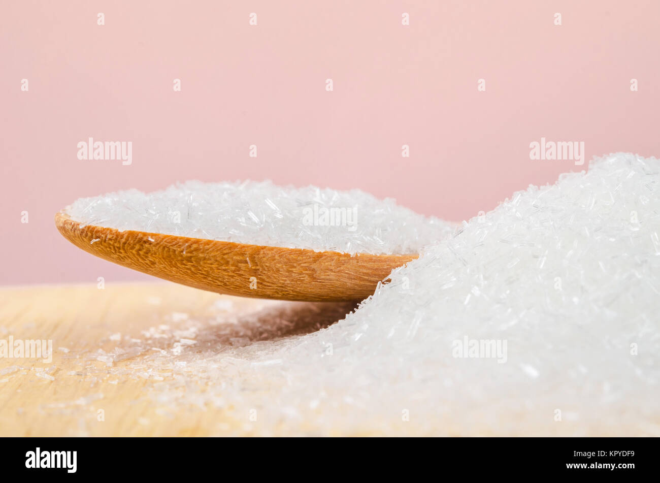 Monosodium glutamate (MSG), a flavor enhancer in many asian food Stock ...