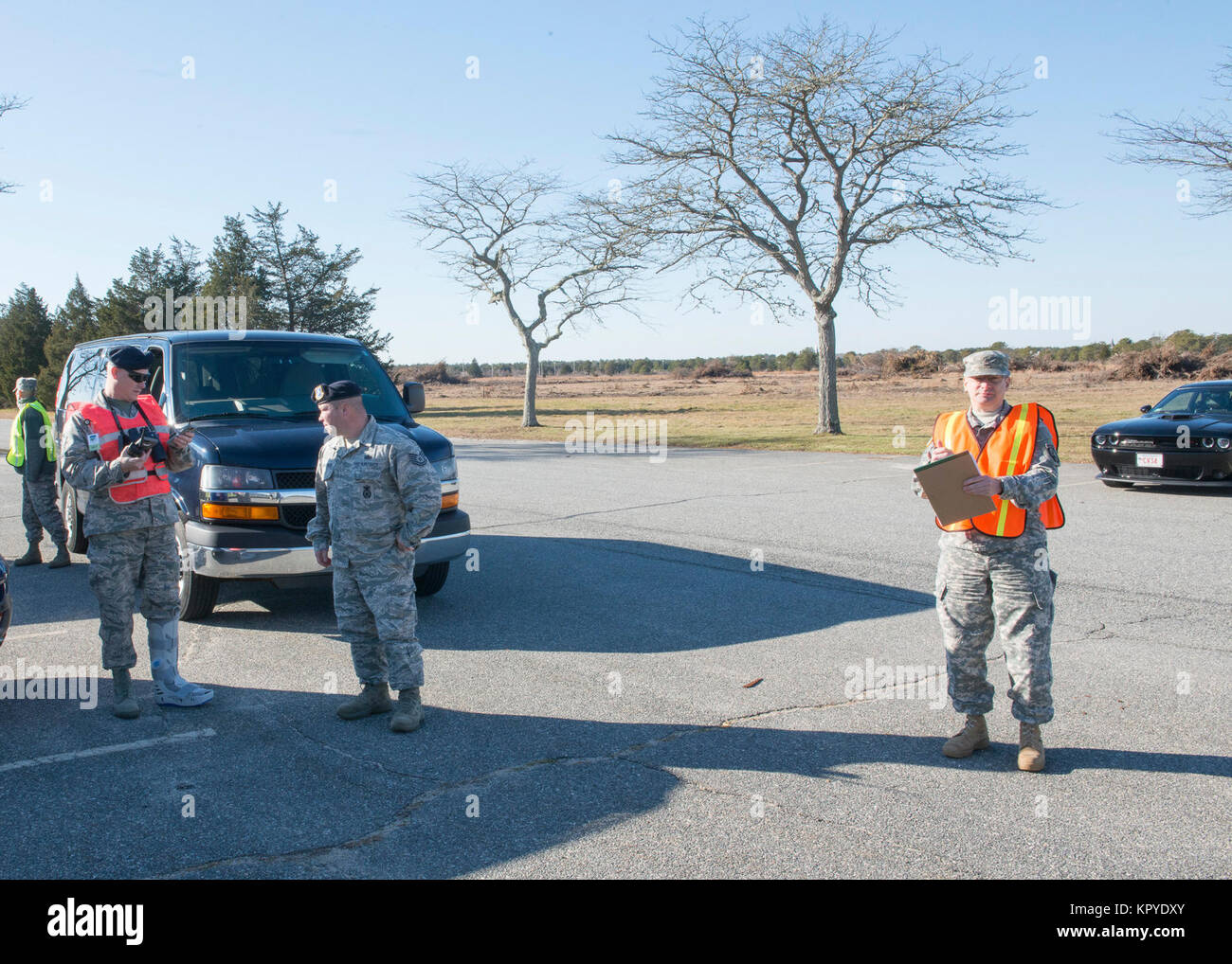 Massachusetts State Police and 102nd Intelligence Wing security forces ...
