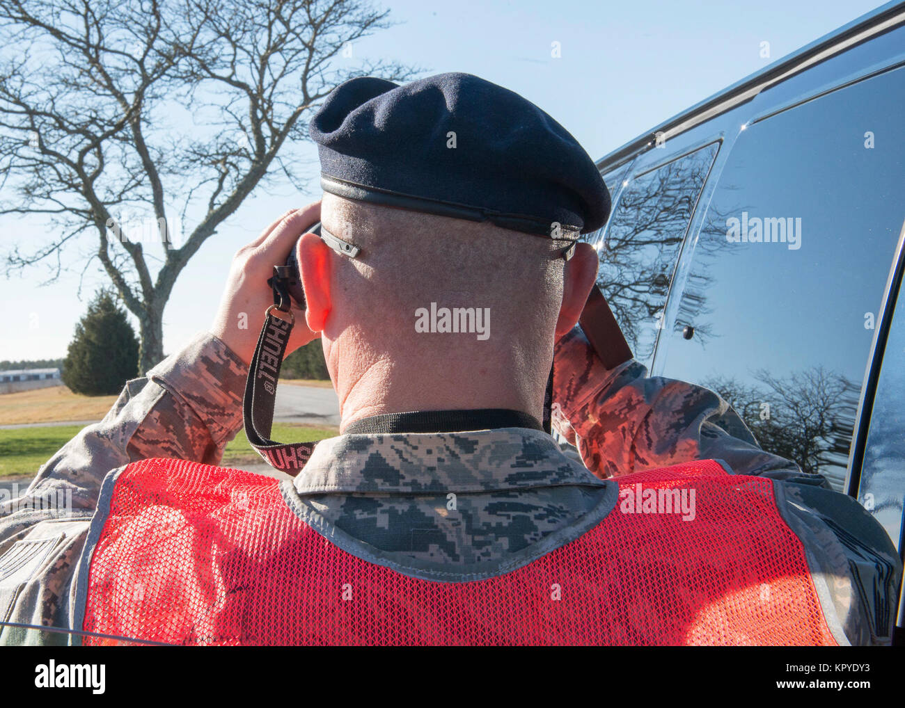 Massachusetts State Police and 102nd Intelligence Wing security forces ...