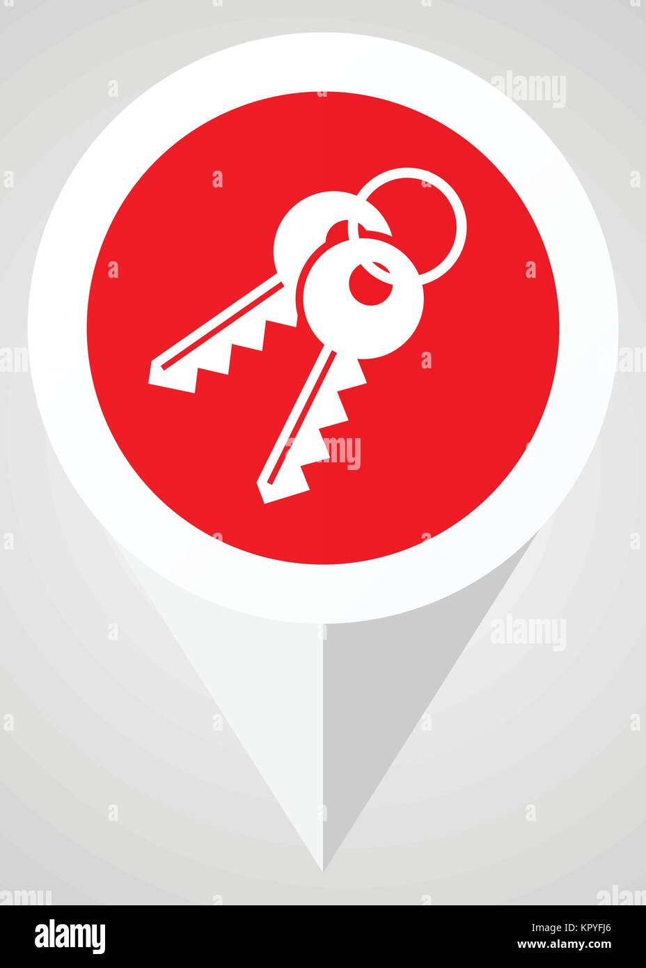 Open red door modern home Stock Vector Images - Alamy