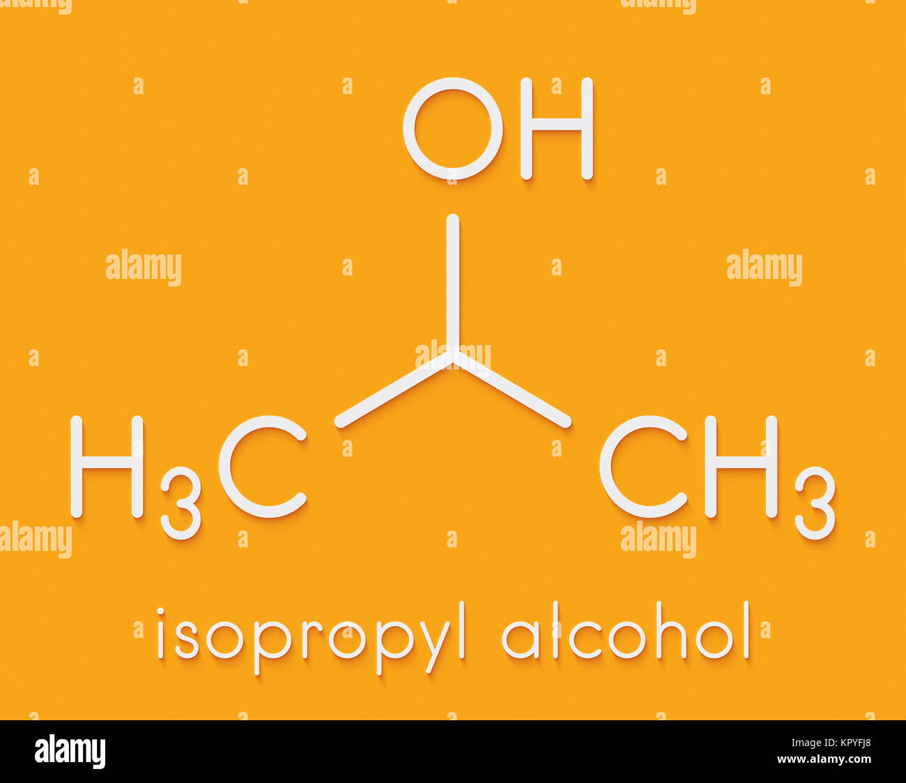 2 Propanol Structural Formula