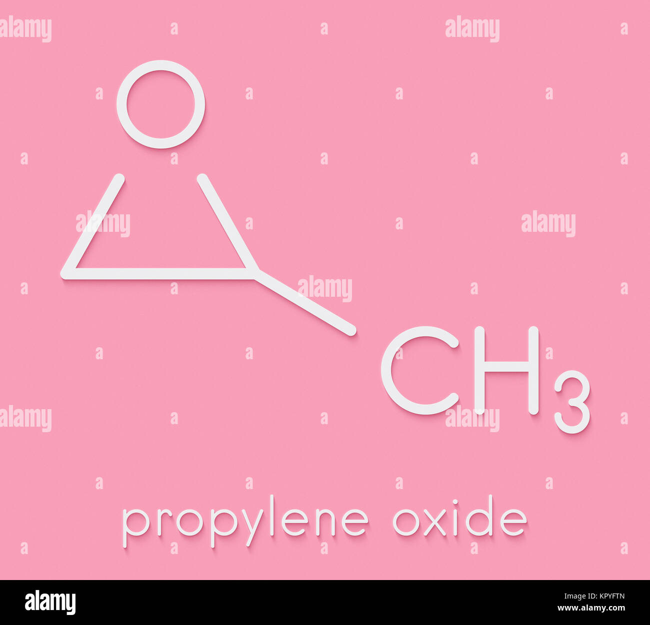 Propylene Oxide Molecule Used As Fumigant In Pasteurization Of Almonds