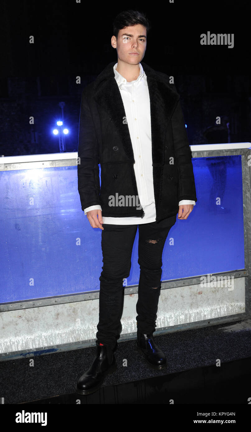 Celebrities attend Tower of London Skate Opening at Tower of London ...