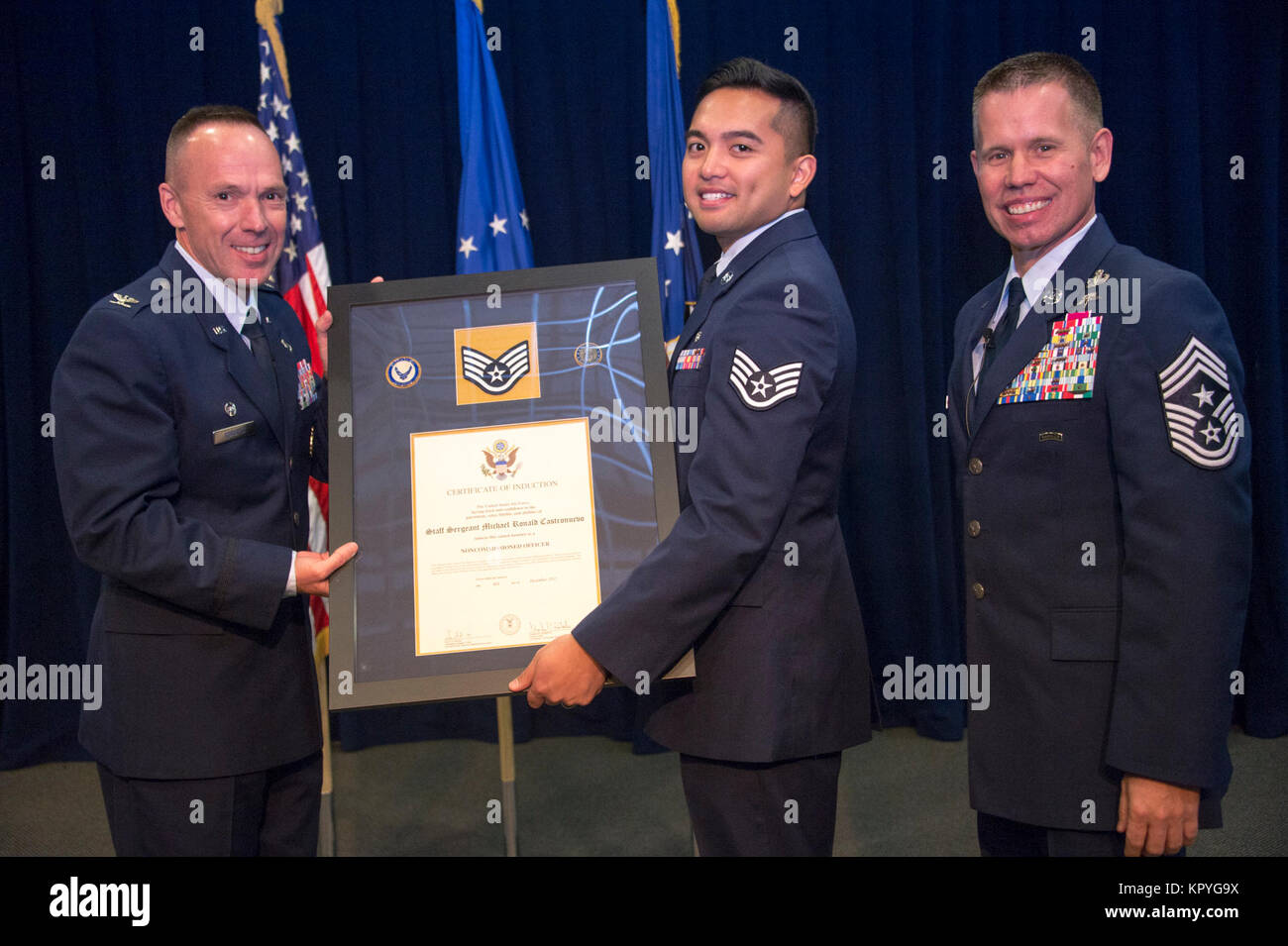 Eight enlisted members include Staff Sergeant Raylee D. Phillips, 61MDS ...