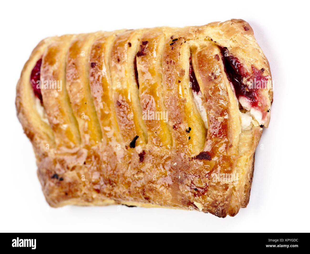 pastery on isolated white Stock Photo - Alamy