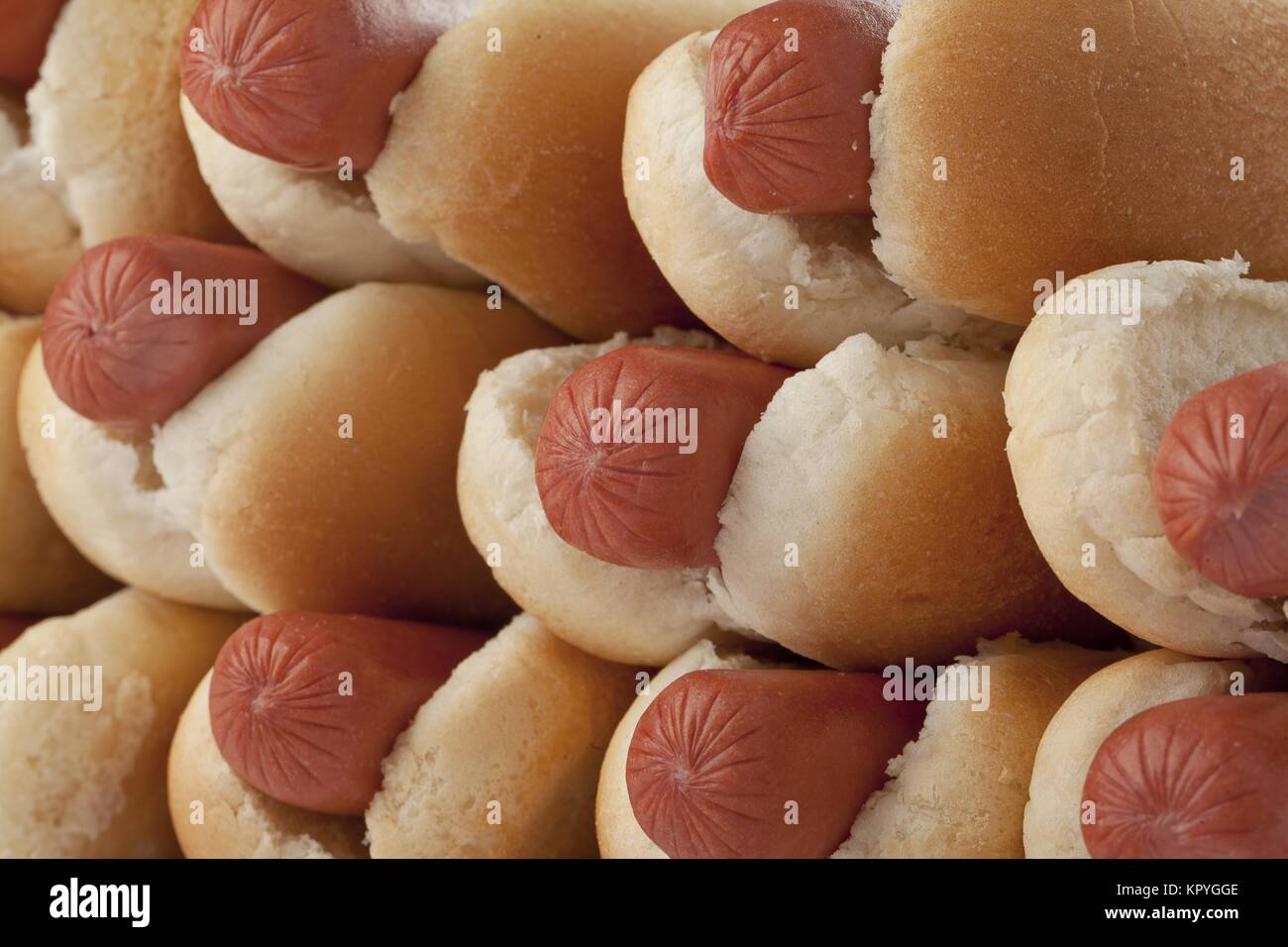 Pile of hot dogs hi-res stock photography and images - Alamy