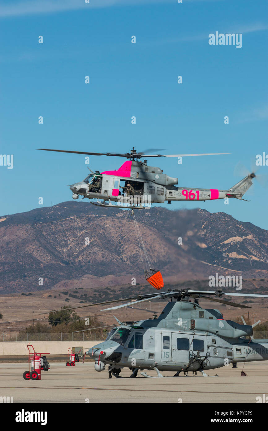 The UH-1Y Venom from Marine Light Helicopter Squadron (HMLA 267, MCAS ...
