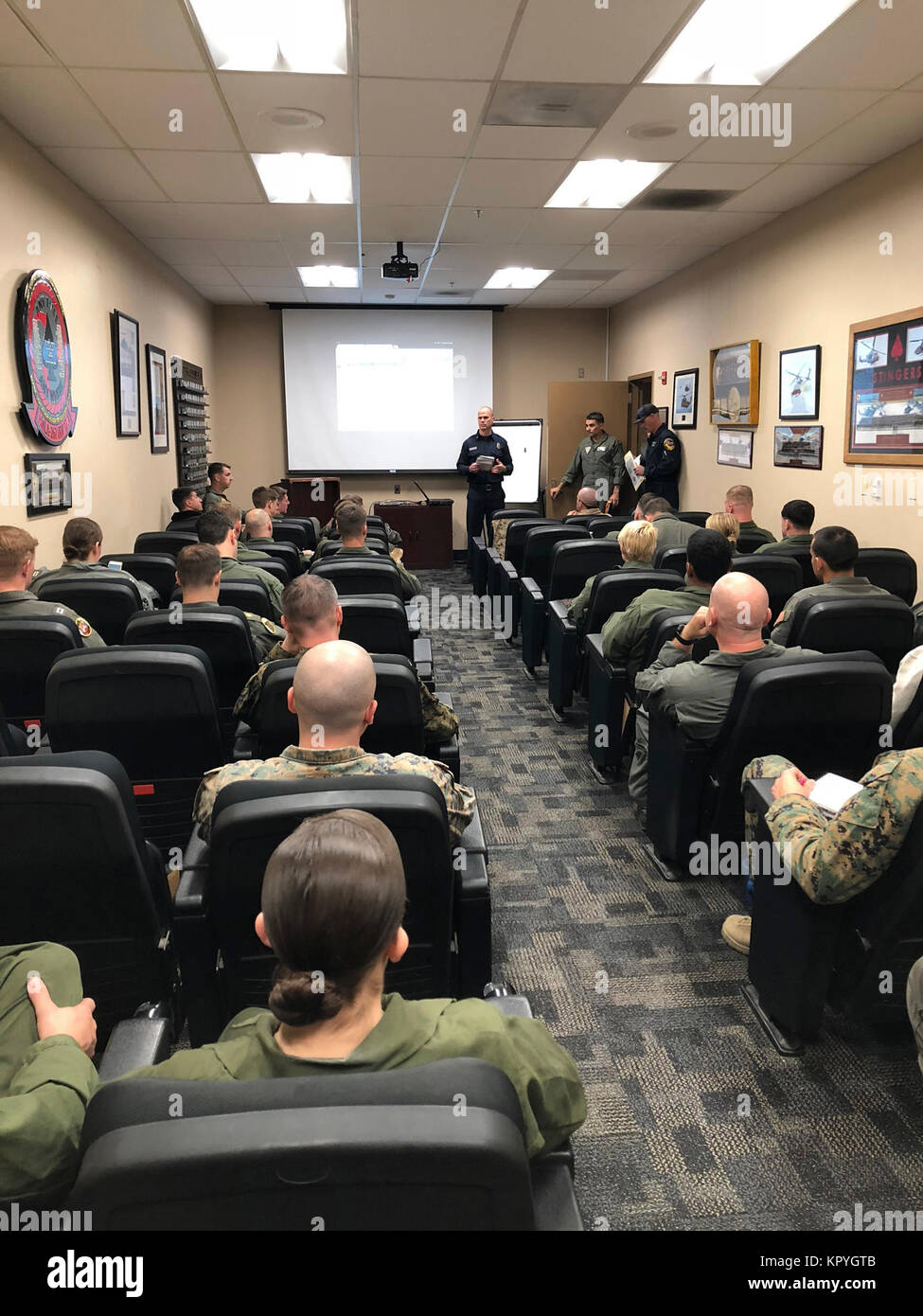 Marines with Marine Light Attack Helicopter Squadron (HMLA) 267, 3rd ...