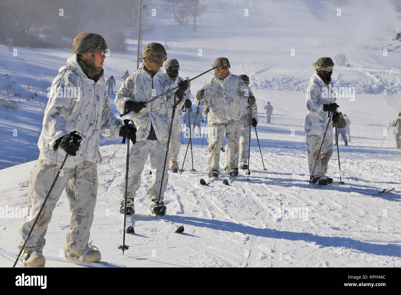 Cold weather orientation course hi-res stock photography and images - Alamy