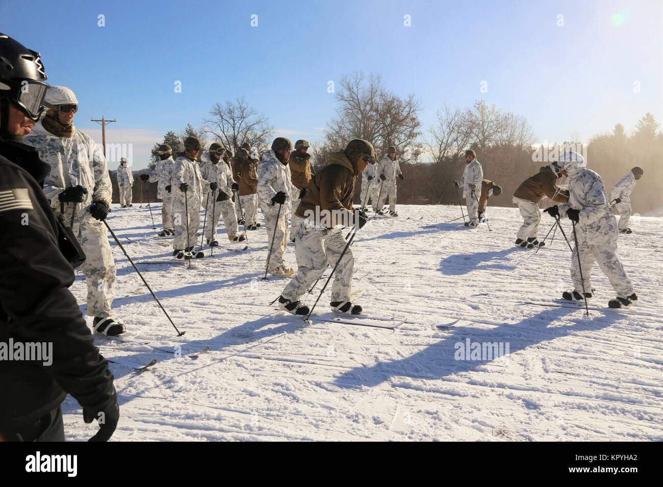 Cold weather orientation course hi-res stock photography and images - Alamy