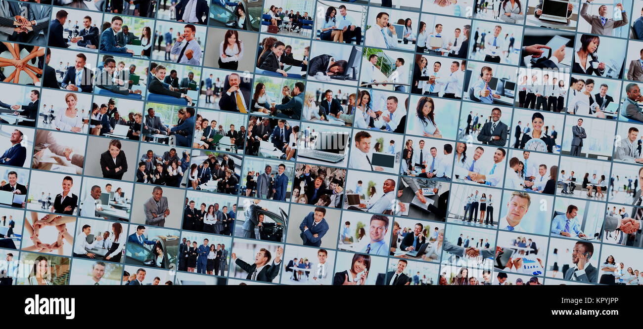collage from business picture Stock Photo - Alamy