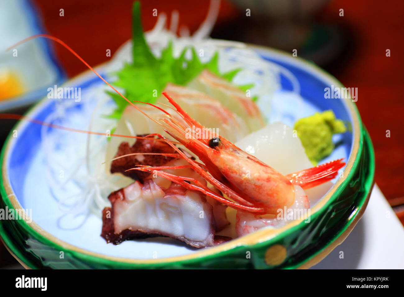 Sashimisliced raw fishslices of raw fish in Japan Stock Photo - Alamy