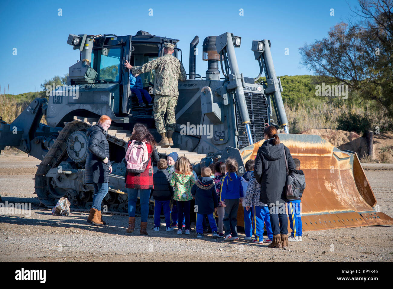 Spain (Dec. 13, 2017) Equipment Operator 2nd Class Vincent Colangelo ...