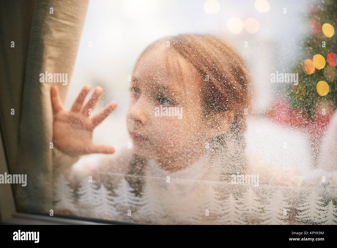 Waiting for Santa Claus Stock Photo - Alamy
