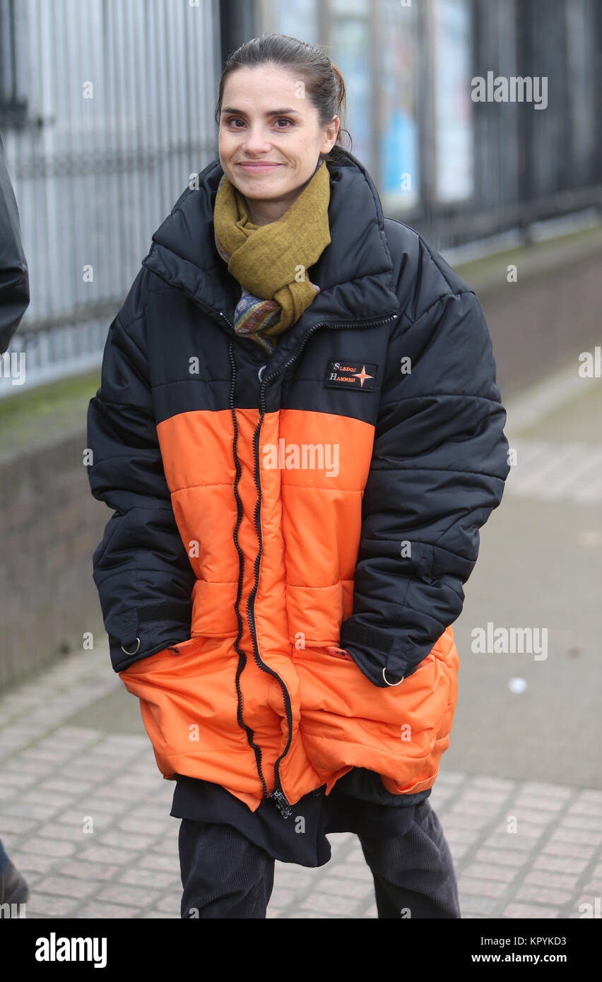 BBC filming new drama call Press on the south bank. Charlotte Riley ...