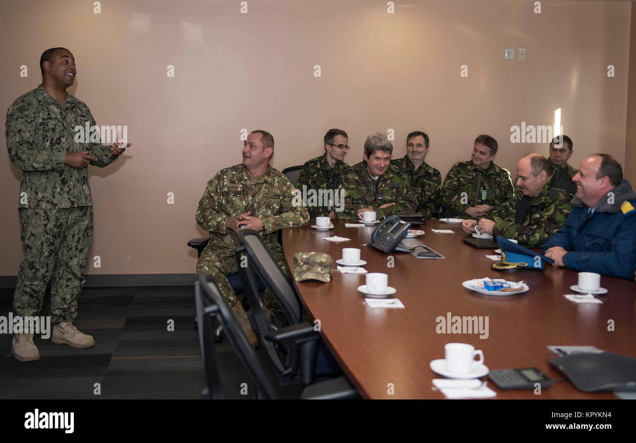 SUPPORT FACILITY DEVESELU, Romania (Dec. 14, 2017) Capt. Charlos ...