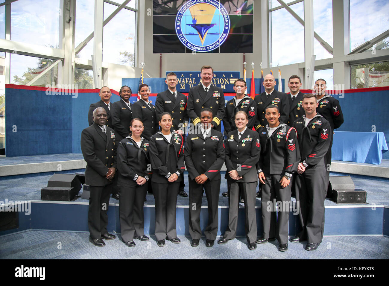 The Commander Of Naval Education And Training Command Netc Stock Photos ...