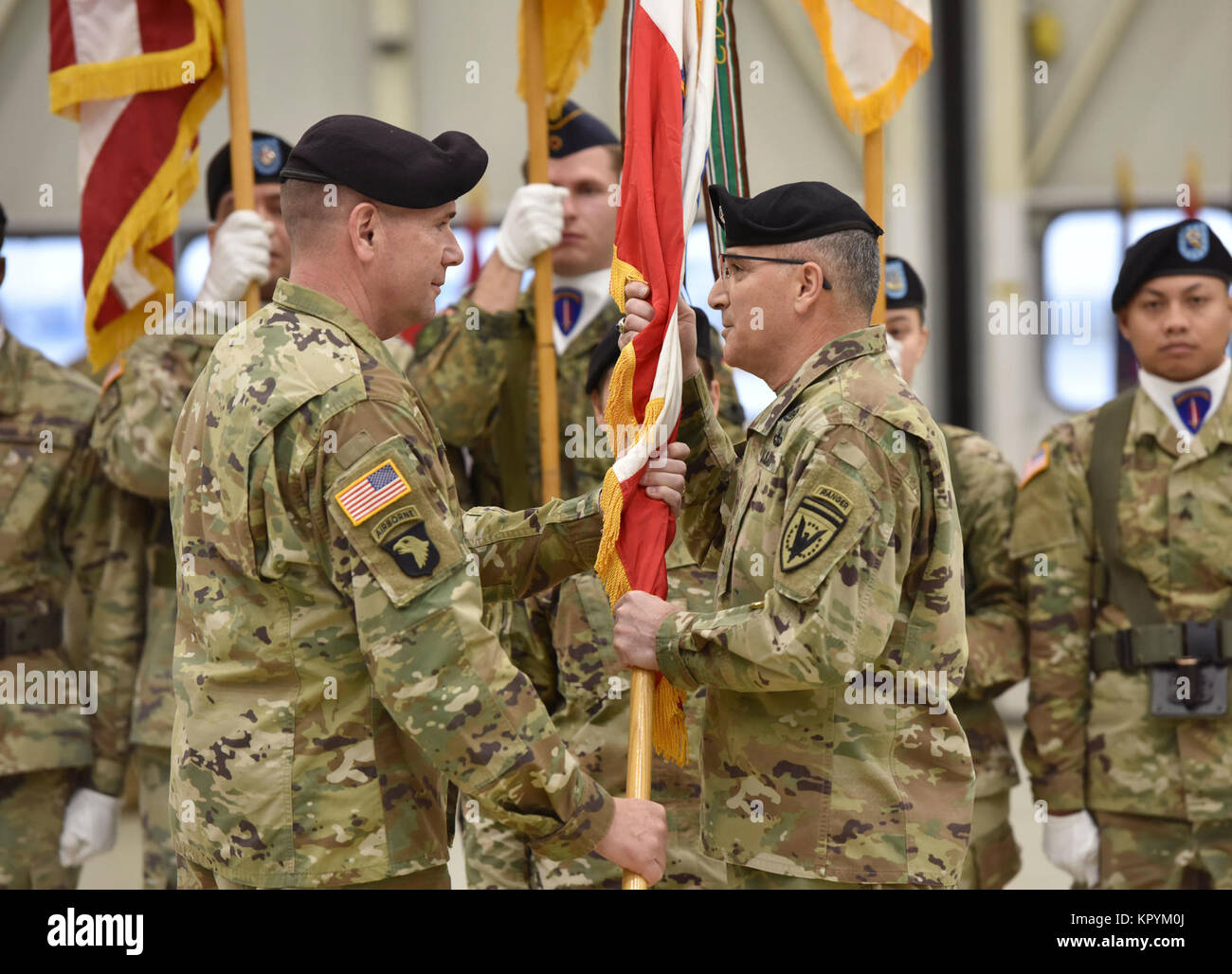 Gen. Curtis M. Scaparotti, right, United States European Command (EUCOM ...
