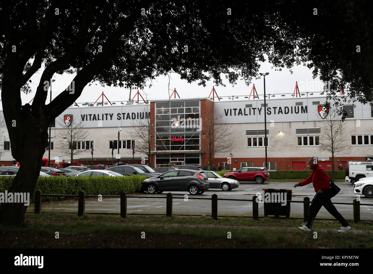 A view of the ground before the Premier League match at the Vitality ...