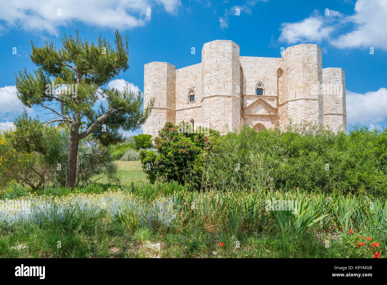 Castel del monte in apulia italy hi-res stock photography and images ...