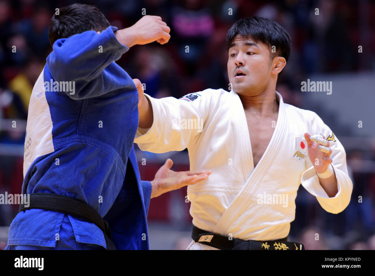 Final fight Soichi Hashimoto, Japan (white) vs Lasha Shavdatuashvili ...