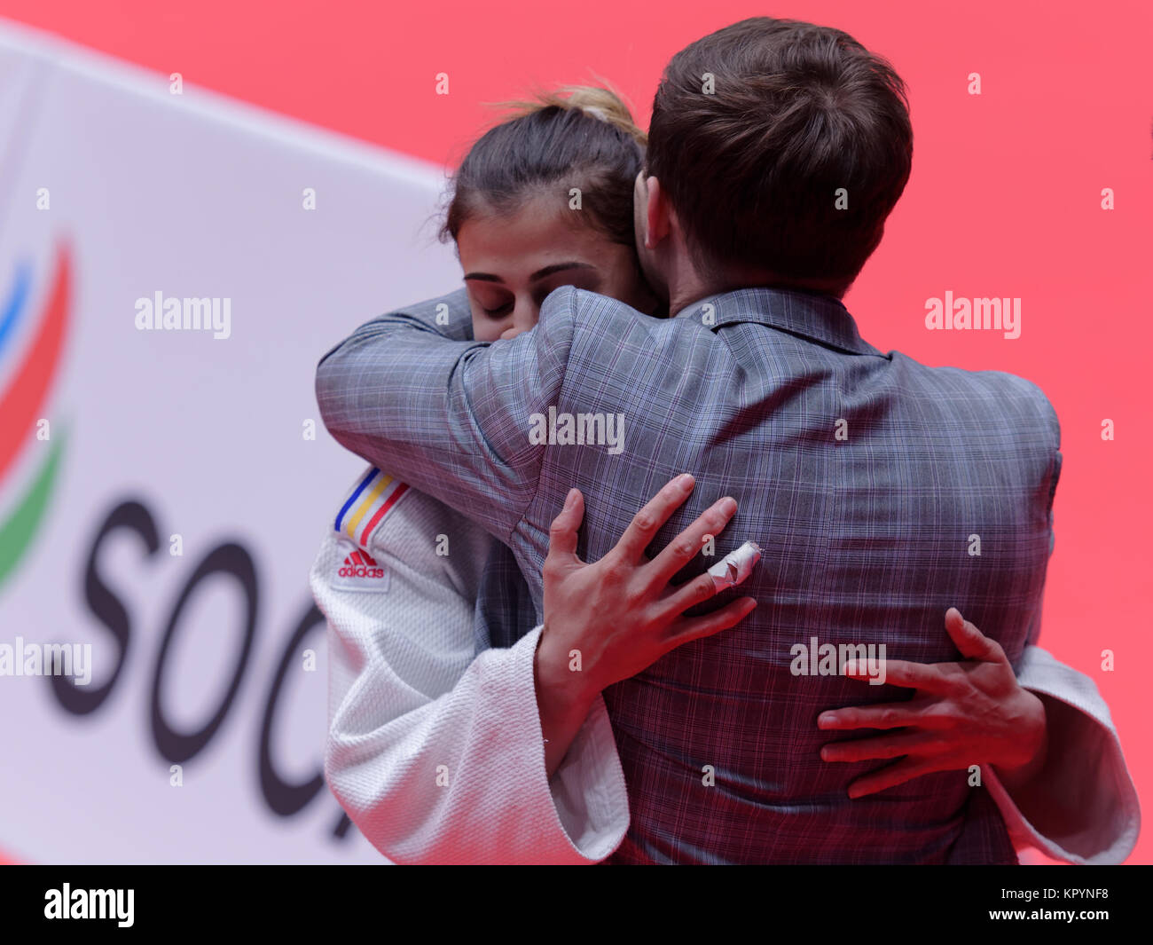 Larisa Florian, Romania after the fight against Jessica Pereira, Brazil ...