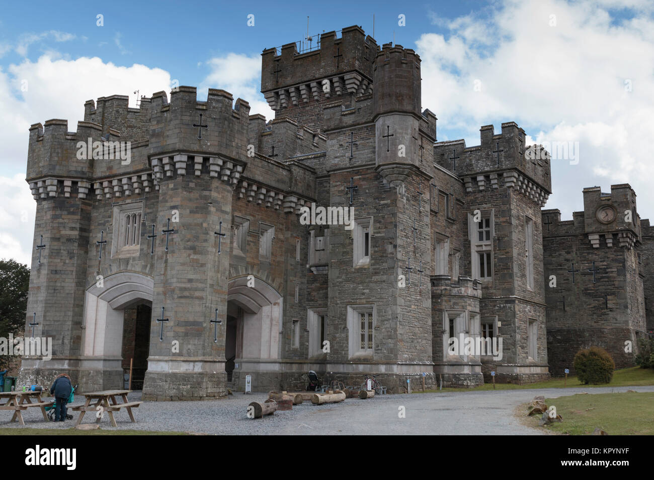 Wray Castle, Cumbria Stock Photo - Alamy