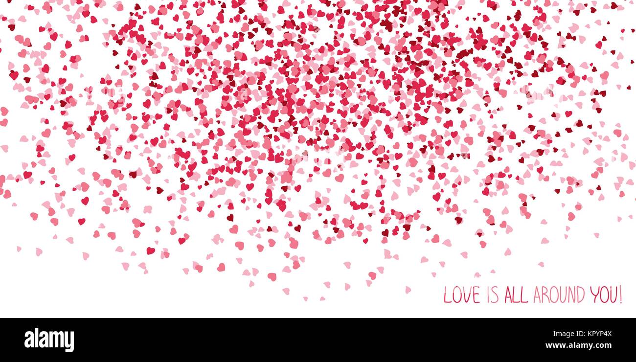 Pink romantic warm couple background Stock Vector Images - Alamy